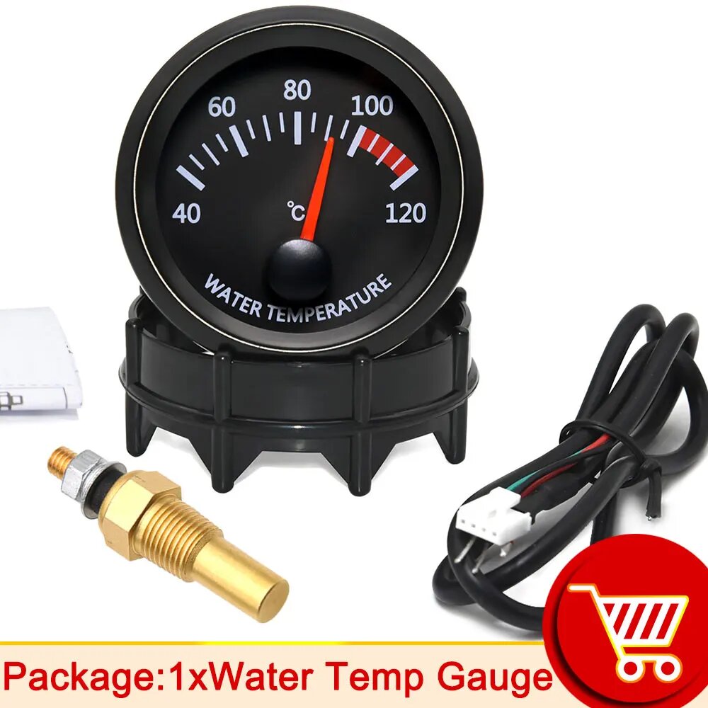 52 мм Температура воды/температура масла/вольтметр/пресс для масла PSI/вакуум/датчик Water Temp