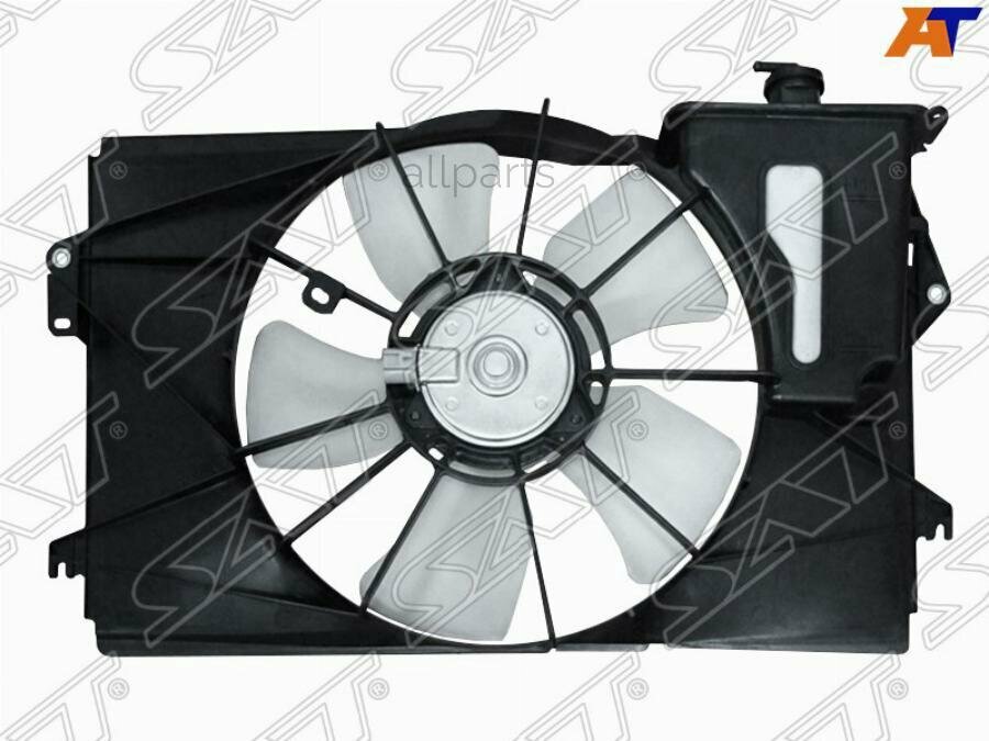 SAT ST-TY28-201-0 Диффузор радиатора в сборе TOYOTA COROLLA FIELDER/VOLTZ/RUNX/ALLEX/SPACIO/WILL VS/Vi (с мотором)