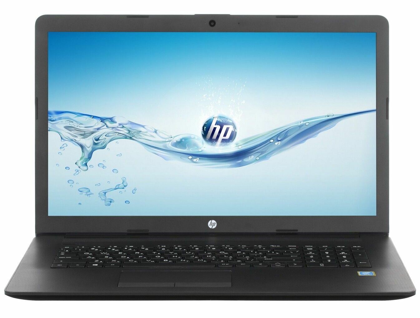 17,3" Ноутбук HP 17-BY2015UR (22Q59EA) черный - 1600x900 HD+, SVA, Intel Pentium Gold 6405U, ядра: 2 x 2,4 ГГц, 4 ГБ, HDD 1024 ГБ, Intel UHD Graphics, W10Pro