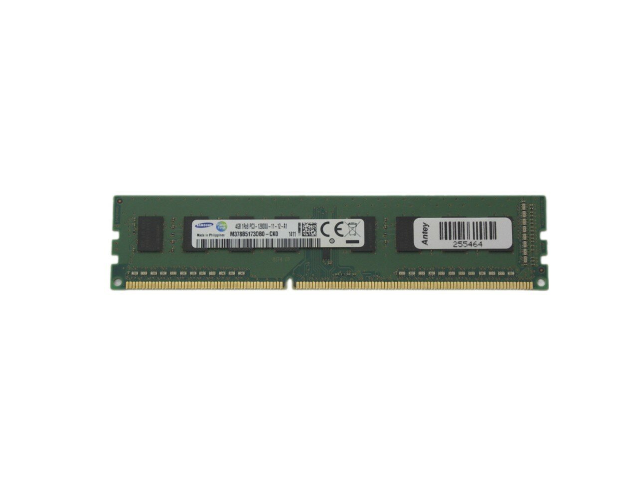 Оперативная память DIMM DDR3 4Gb 1600Mhz PC-12800 Samsung M378B5173DB0-CK0 односторонняя