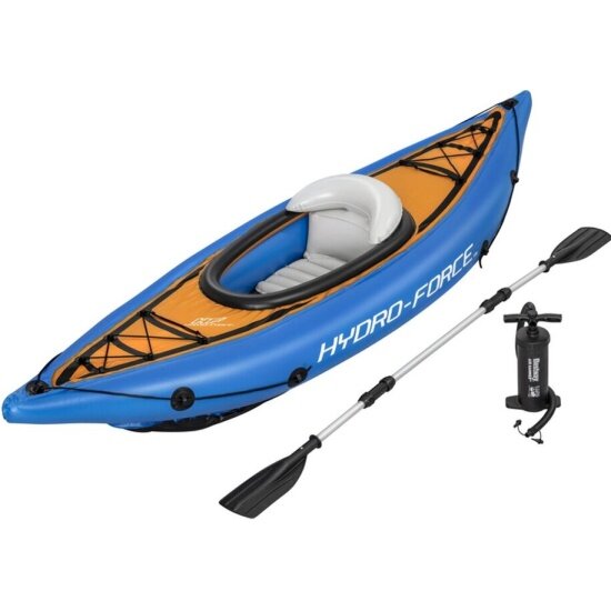 Байдарка надувная Bestway 65115 Cove Champion 275х81 см