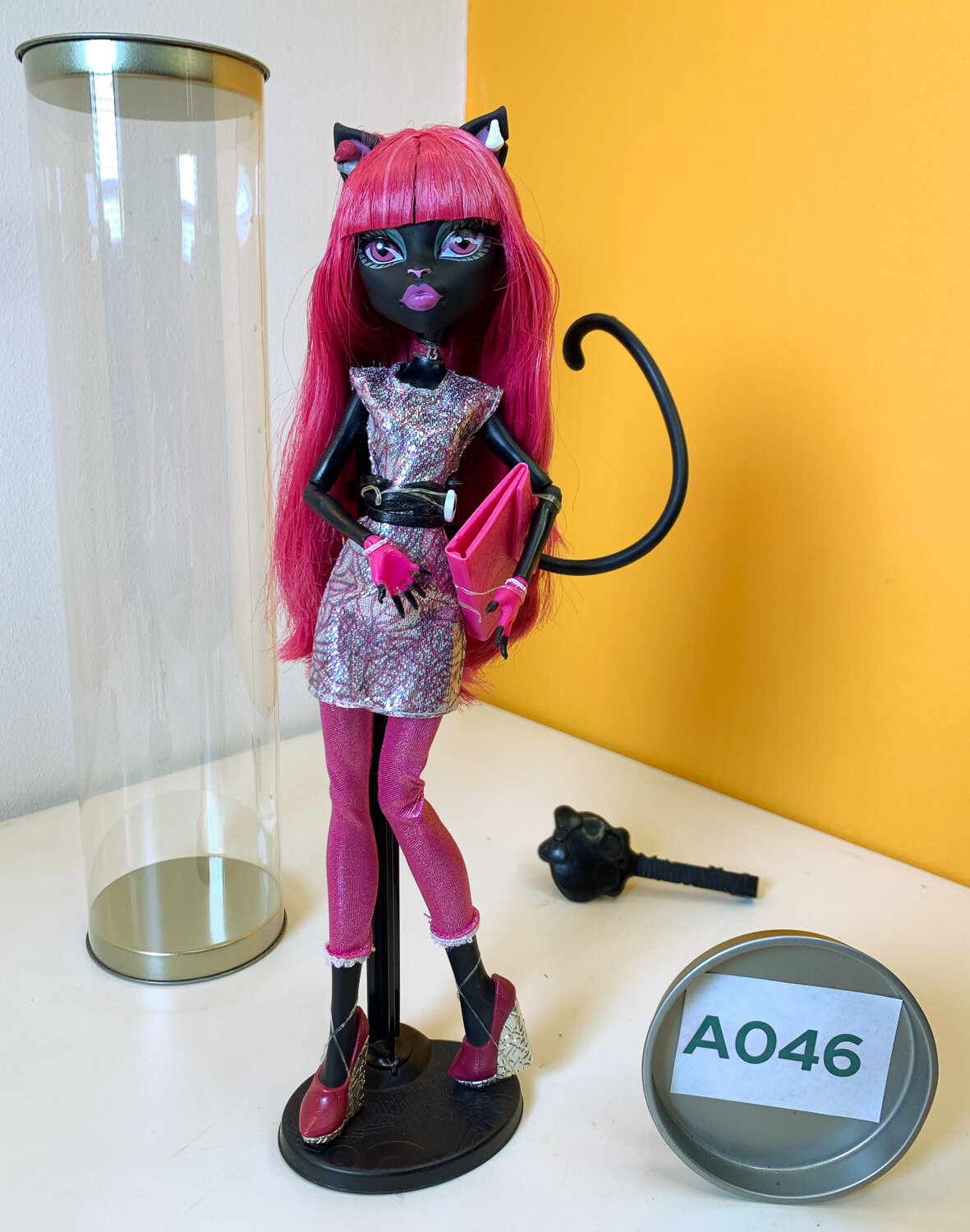 Кукла кошка Монстер Хай Кетти Нуар новый скейрместр, Monster High New scaremester Catty Noir