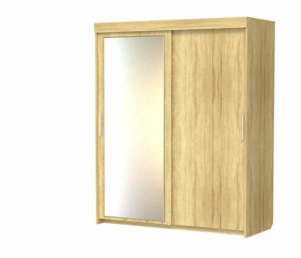 Шкаф-купе ШКК-19 С Зеркалом Дуб сонома