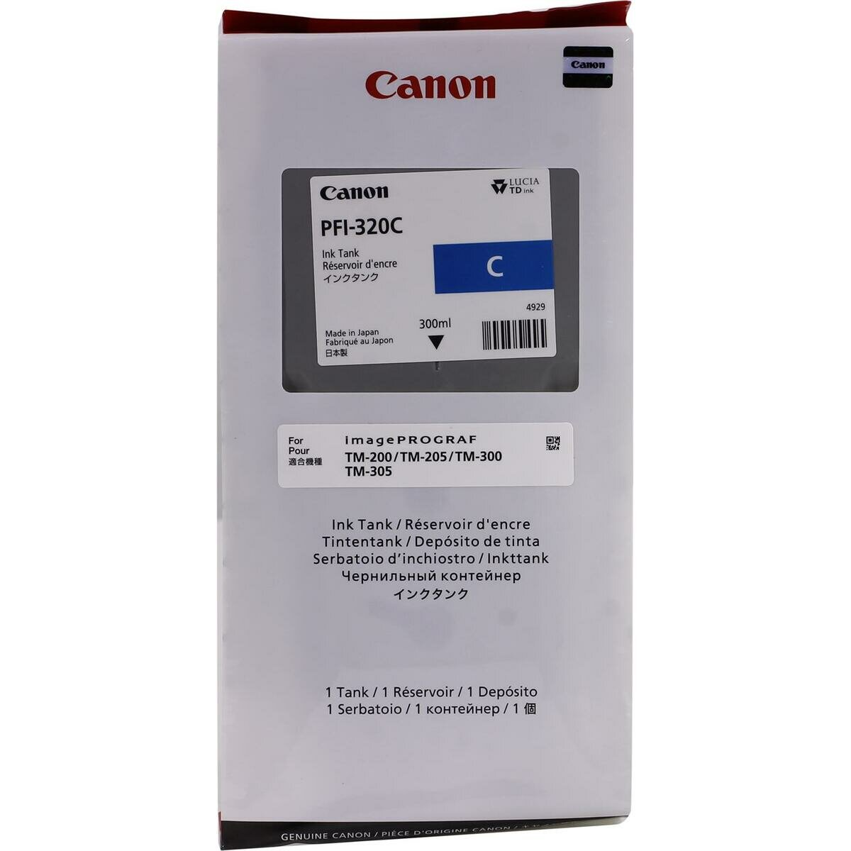 Canon PFI-320C (голубой)