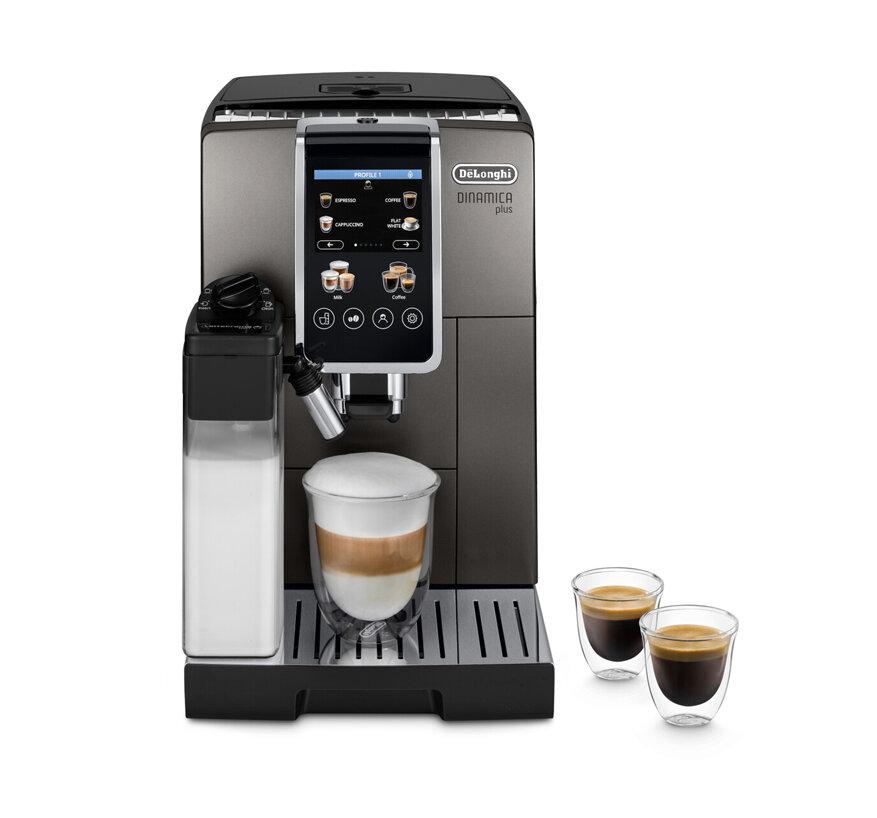 Кофемашина De'Longhi ECAM380.95. TB, металлик/черный
