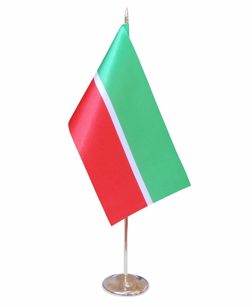 Настольный флажок Татарстана 15х22 см