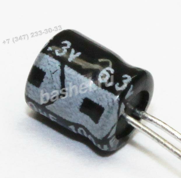 ECAP 100 мкФ / 6,3 В 5x5, Конденсатор электролитический, CHANG