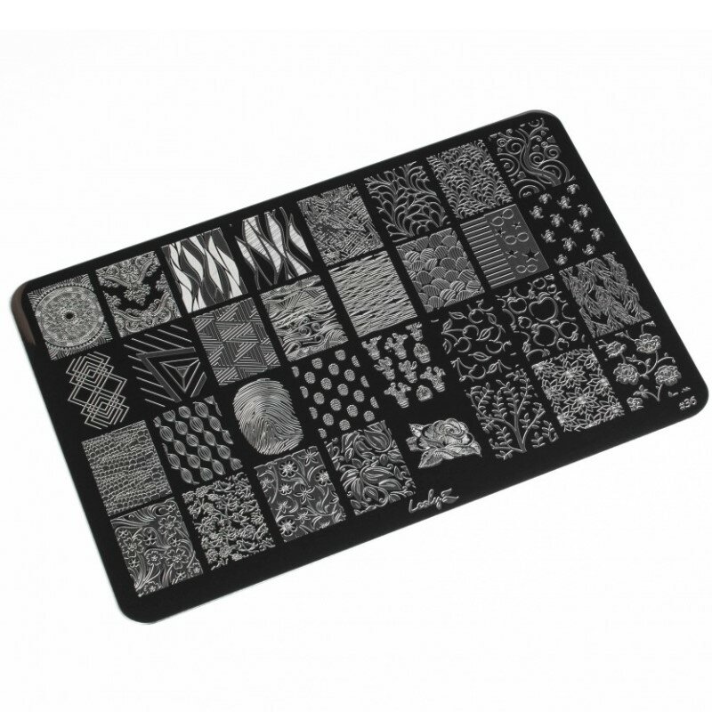 Пластина для стемпинга Lesly №36