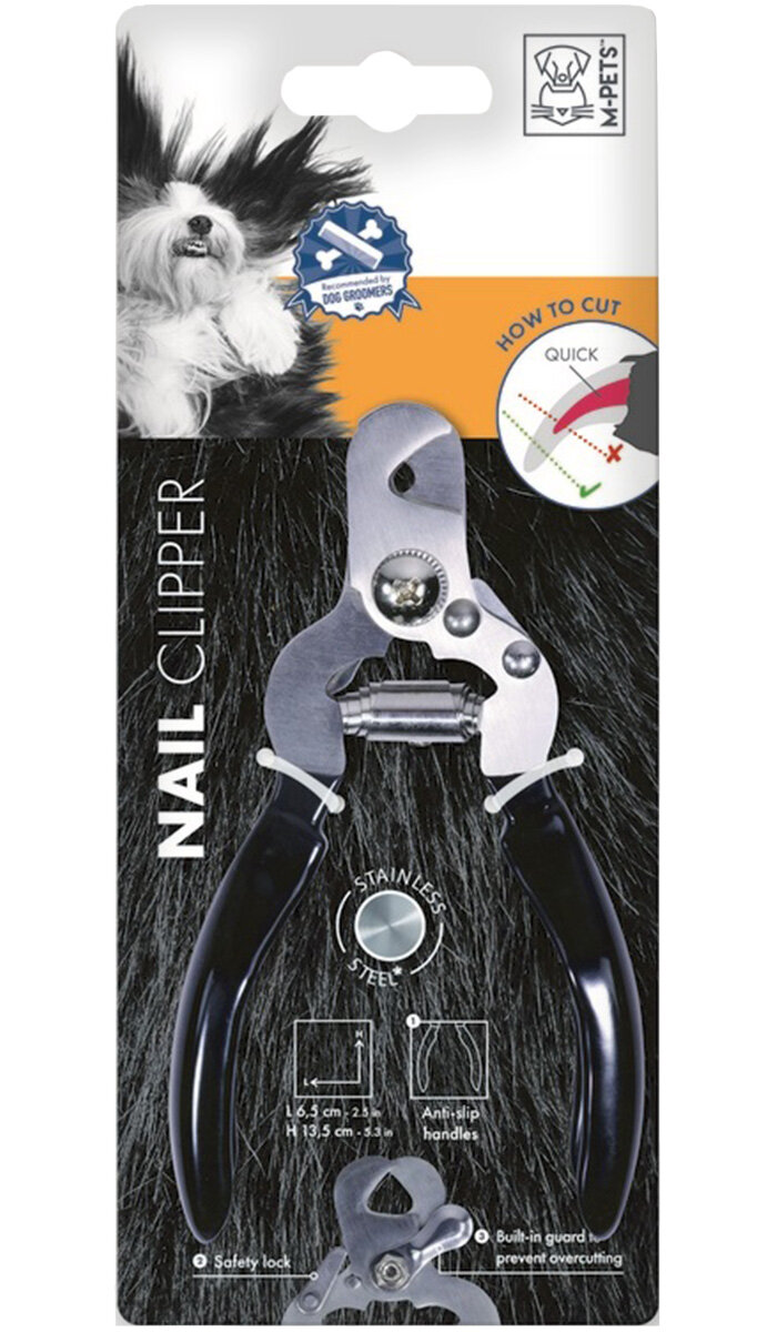 Когтерез-секатор M-Pets Nail Clipper для собак 6,5 x 13,5 см 1 шт