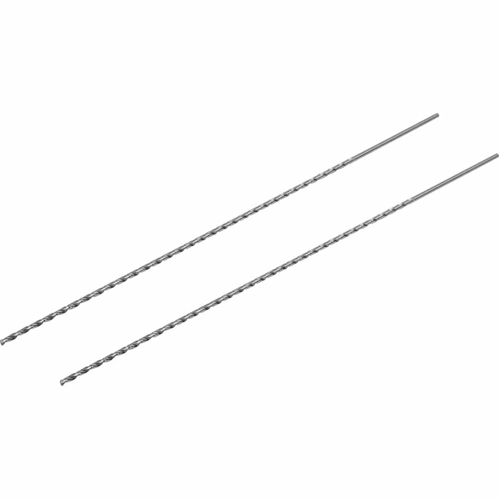 Сверло спиральное по металлу удлиненное HSS 3x300 мм, 2 шт.