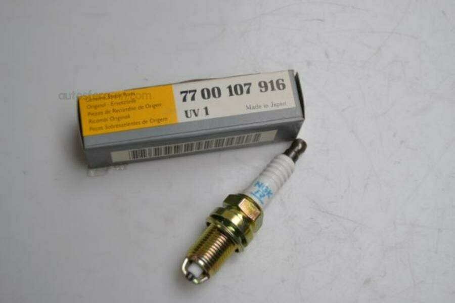 RENAULT 7700107916 Свеча Renault Clio II/Symbol 1998-2008 Renault Sandero 2009-2014