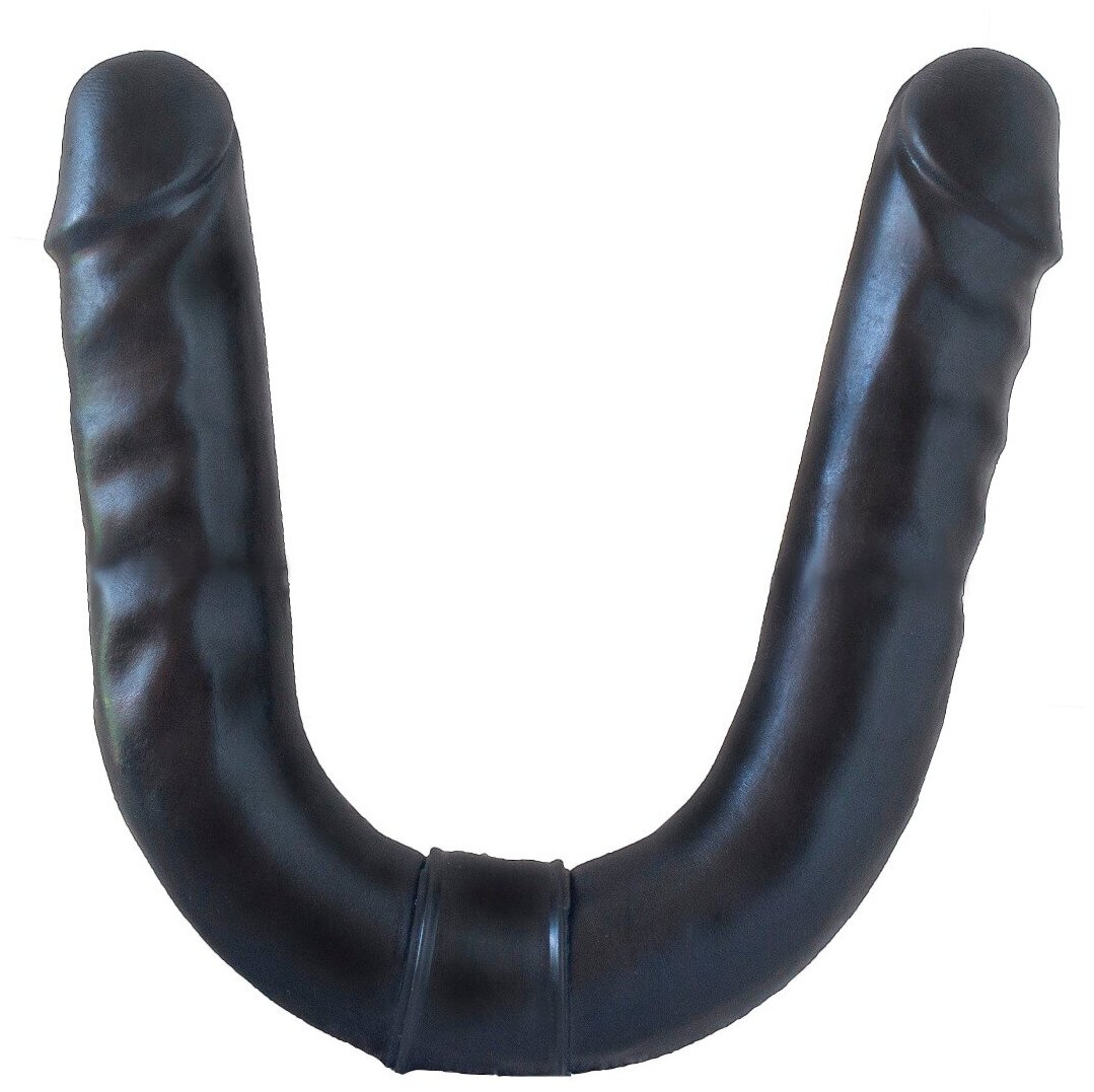 LOVETOY (А-Полимер) Фаллоимитатор ПВХ, 261100, D: 3.9 см, длина: 44 см, черный