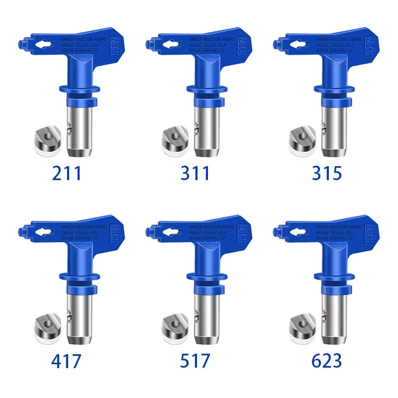 517 синий безвоздушный распылитель краски латексный краскопульт безвоздушный распылитель для A Set