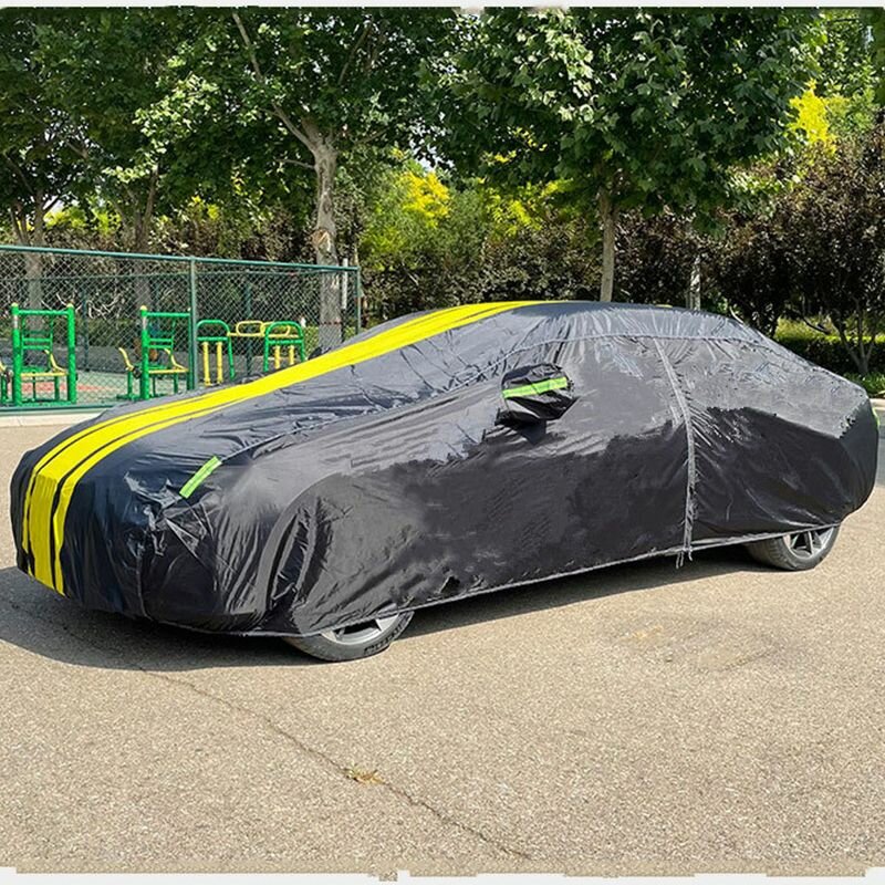 Автомобильный чехол/автомобильный тент/универсальный, плюс хлопок, утолщенный, водонепроницаемый