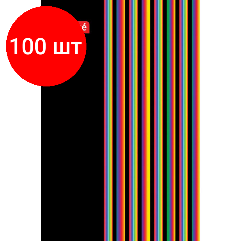 Комплект 100 штук, Блокнот ATTACHE спираль А7 40л. клетка офис (БК)