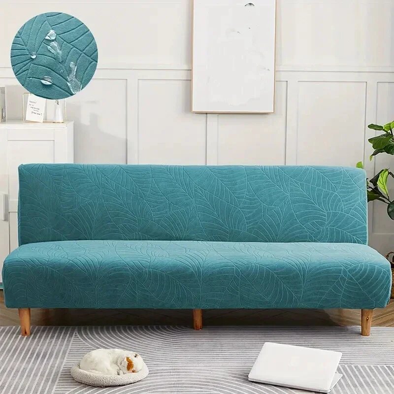 Водонепроницаемый чехол для дивана-кровати из полиэстера L 190-210CM, Teal Blue