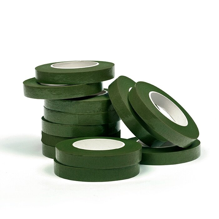 Тейп лента Magic 4 Hobby цвет темно-зеленый, ширина 10 мм, 27, 43 м, 12 шт (TBY.306/12)