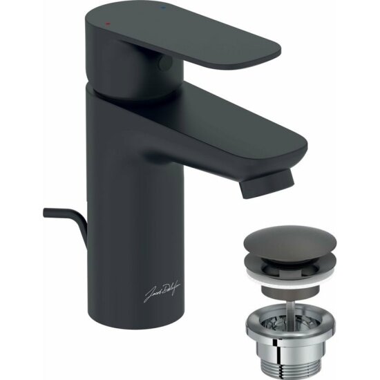 Смеситель для раковины Jacob Delafon E29842-BL OSCAR матовый черный