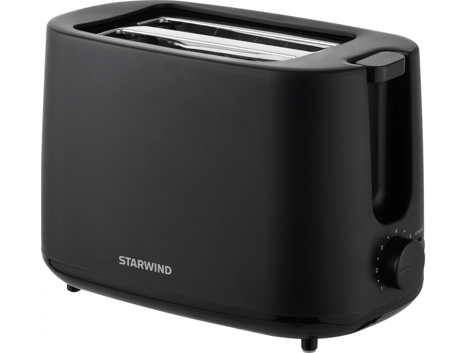 Тостер Starwind ST3106 черный — фото 1