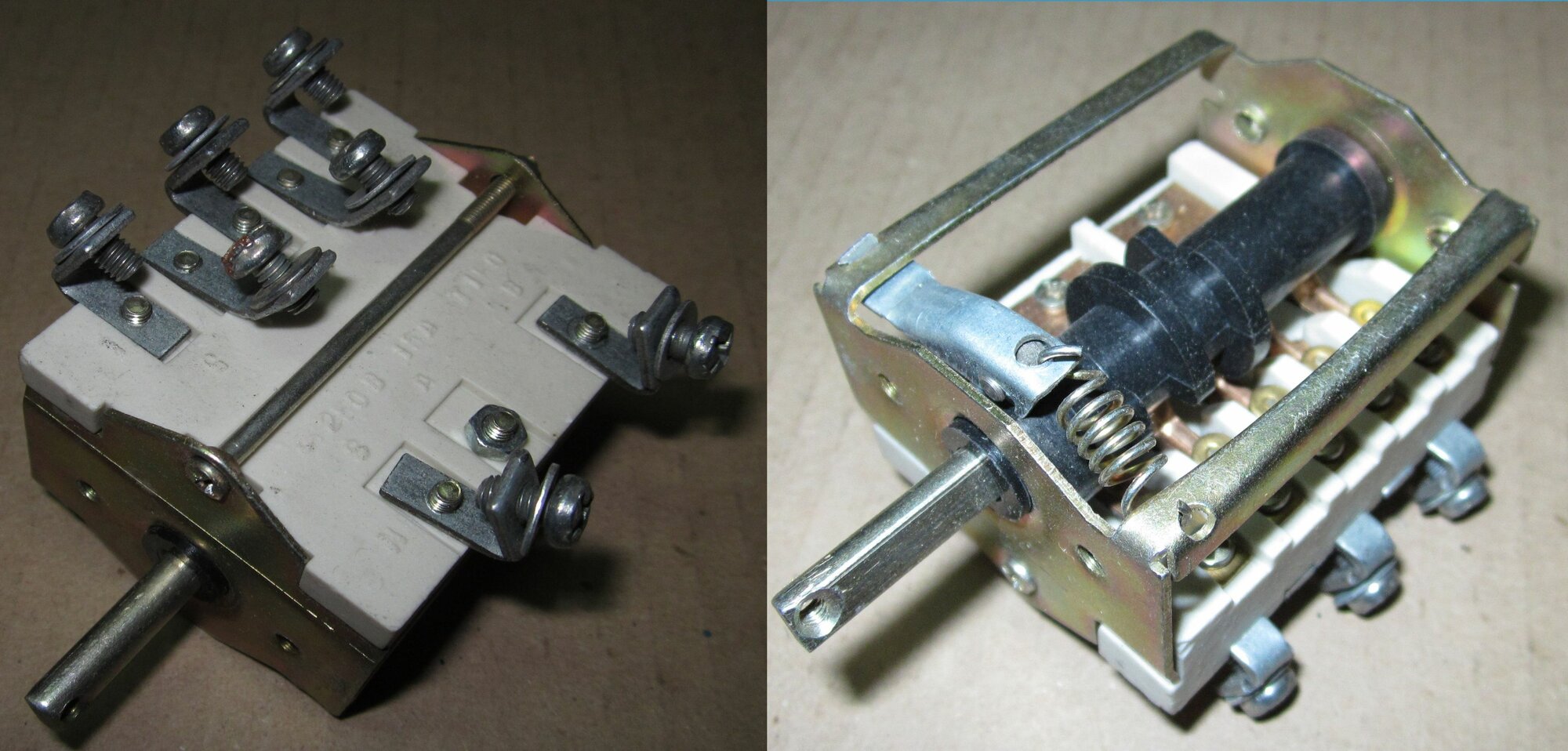 Переключатель 5 позиционный ПМ-5 лысьва шток под винт