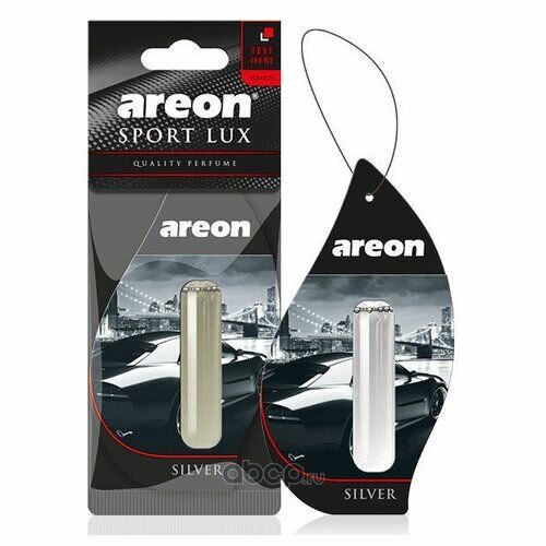 Ароматизатор подвесной LIQUID LUX Серебро AREON 704LX02
