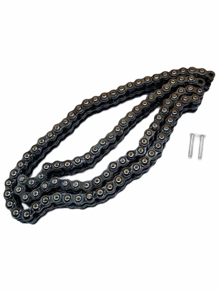 Цепь снегохода Буран Киров 97зв. + замок Нового образца разъемная