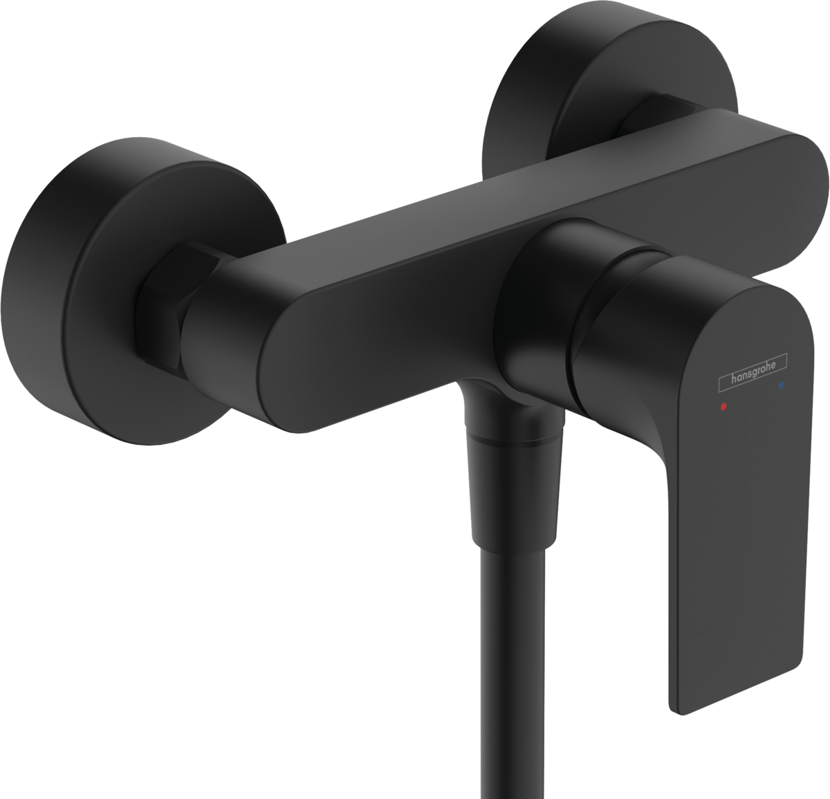 HG Rebris E Смеситель для душа, внеш. монтаж, цвет матовый черный