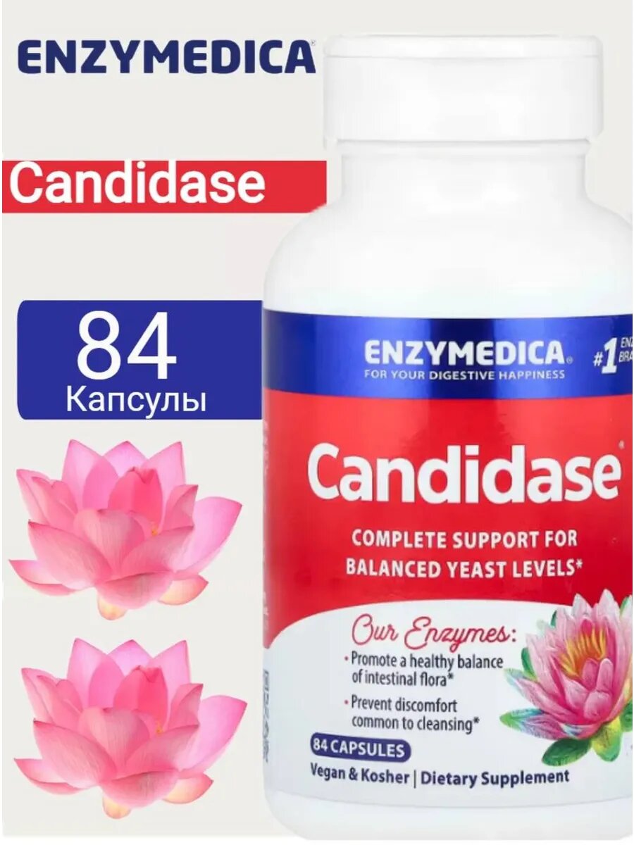 Enzymedica Candidase Кандидаза 84