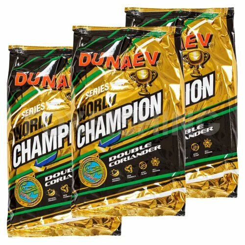 Прикормка Dunaev World Champion Double Coriander 3кг.