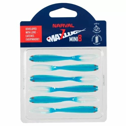 Силиконовая приманка Narval Maxlug Mini 8см. #048 6шт.