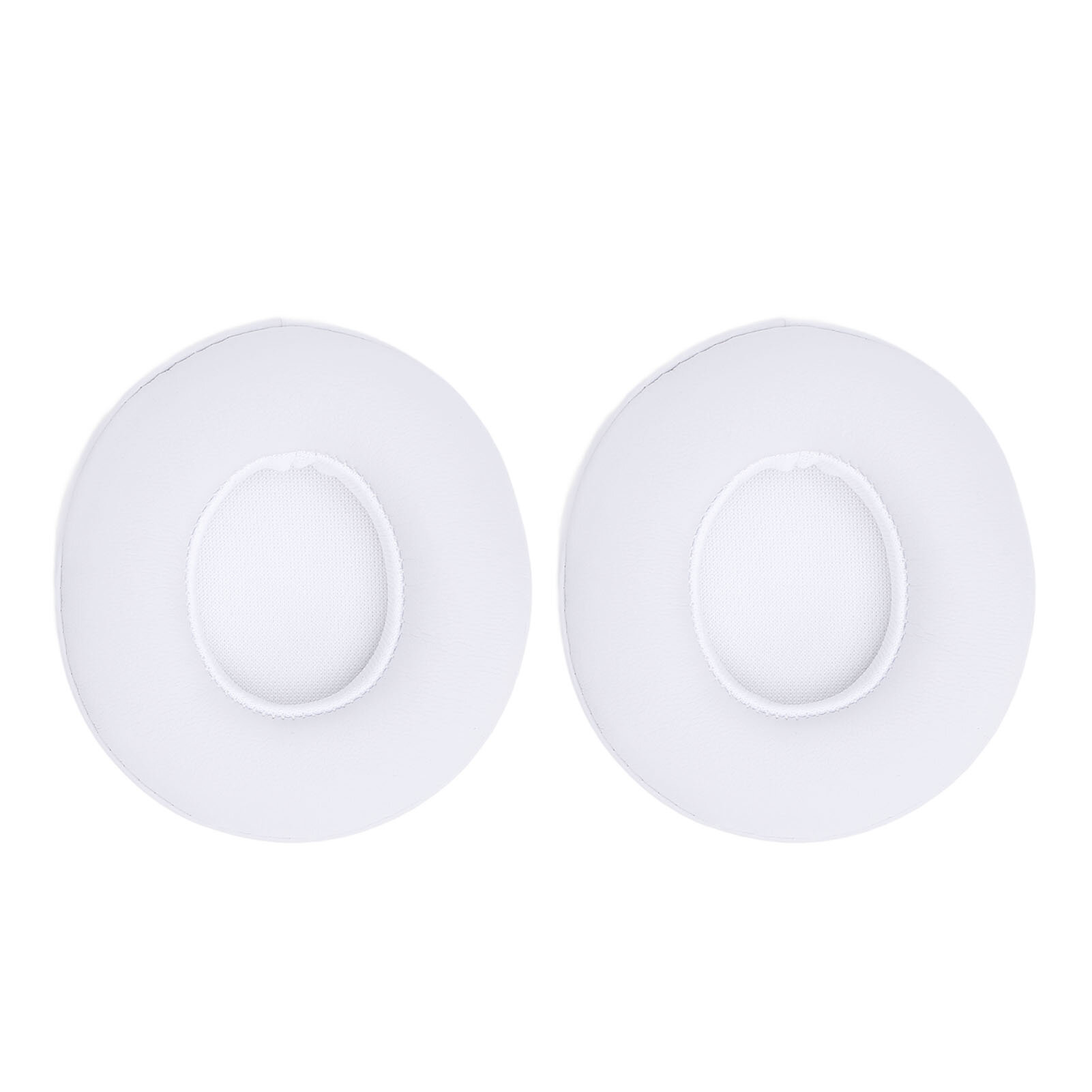 Амбушюры с шумоизоляцией, протеиновая кожа, пена памяти, белые