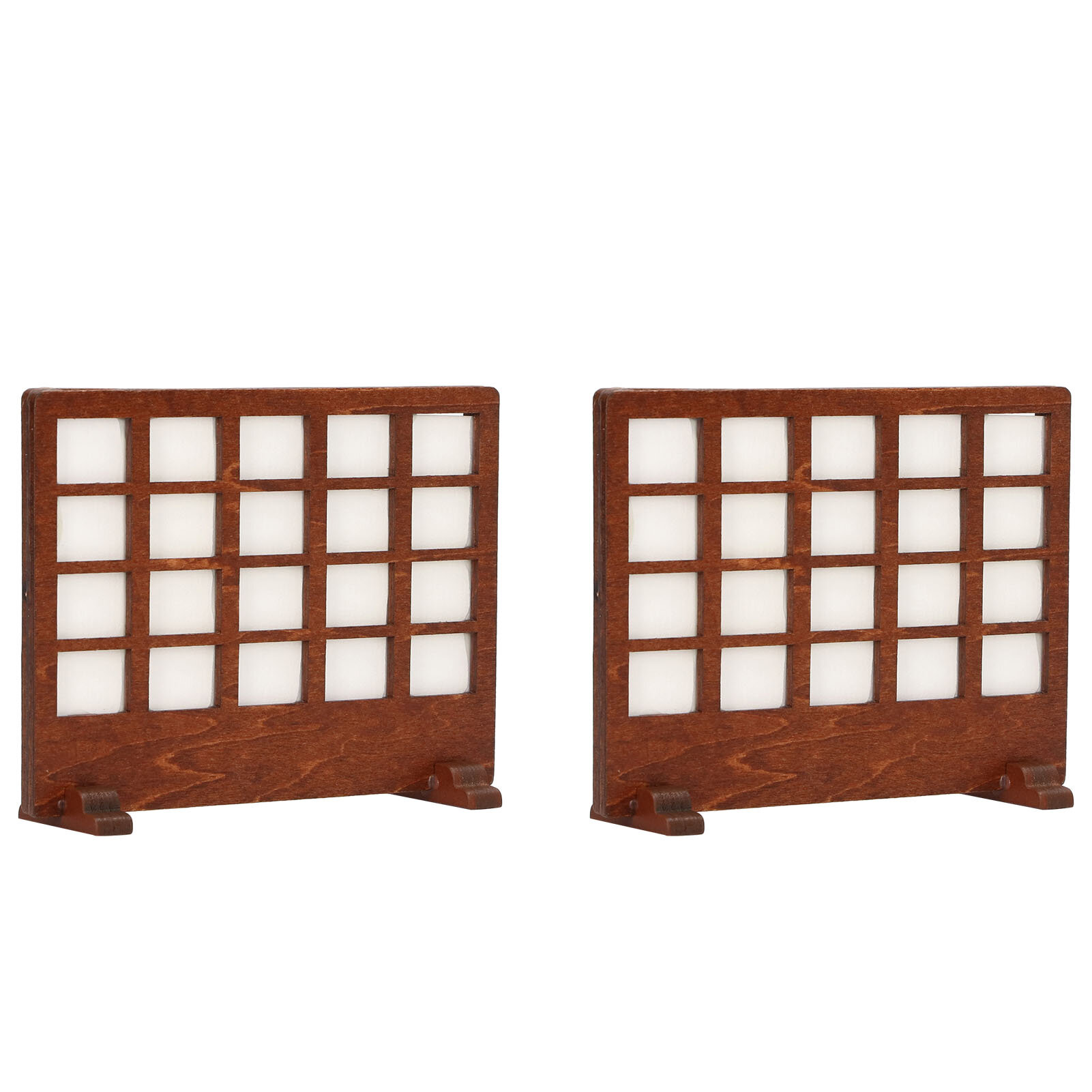1/12 Dollhouse Wooden Screen Basswood Miniature Furniture for 1/6 Decoration