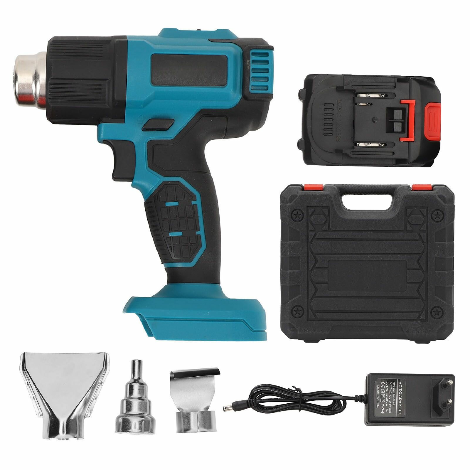 Беспроводной термофен с 3 насадками