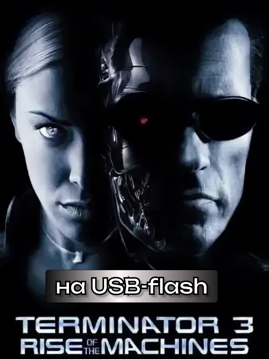 Фильм "Терминатор 3: Восстание машин" на USB флешке