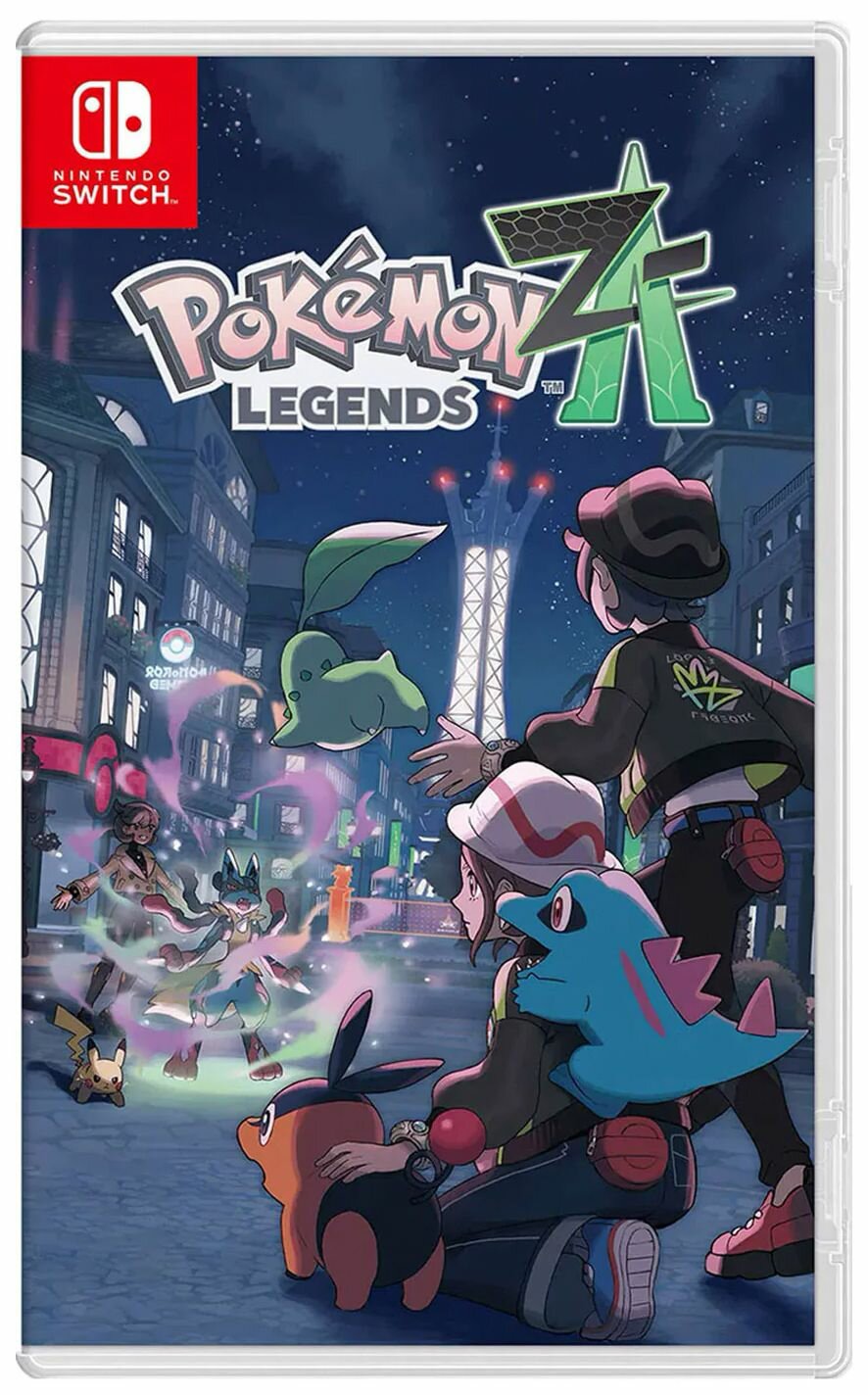 Игра Pokemon Legends: Z-A (английская версия) для Nintendo Switch