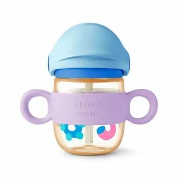 Philips Avent Чашка-непроливайка 200 мл 6+месяцев, поильник/PPSU кружка пластиковая/Новый пункт Серия Искусство Просвещения