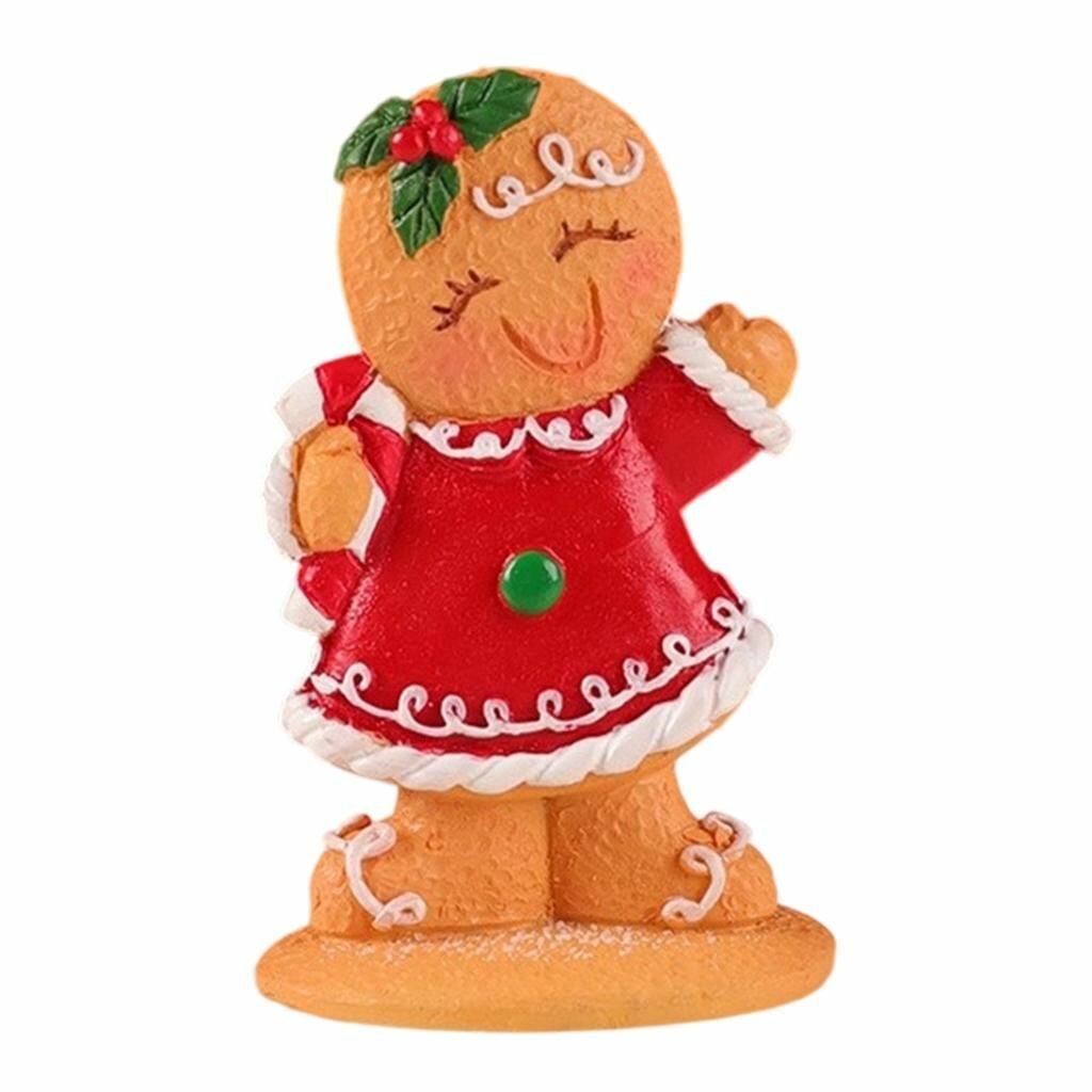 Рождественское украшение в виде пряничного человечка-Трость для ходьбы S-Girl