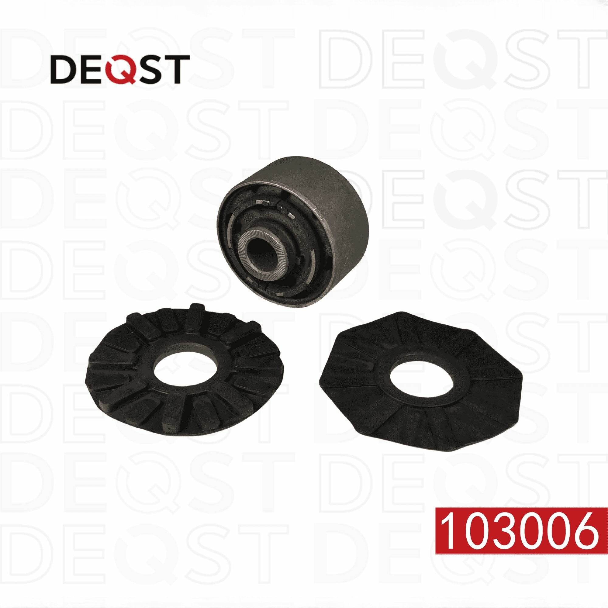 Сайлентблок рычага Deqst 103006 задний Toyota RAV4 (A20) (00-), Chery Tiggo (T11) (06-), Tiggo 5 (T21) (14-), Lifan X60 (11-