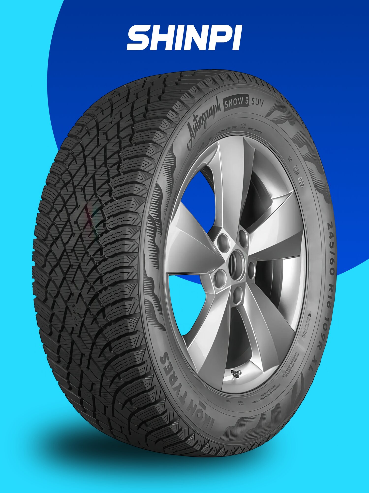 Шины Ikon Tyres Autograph Snow 5 215/55 R18 99R зимние