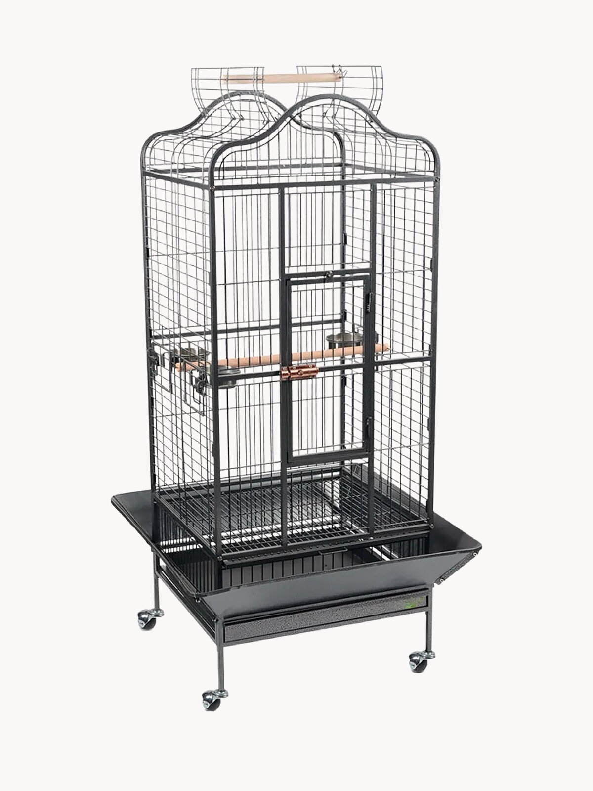 Клетка Triol BC14 для птиц, эмаль, черная, 820*770*1560мм