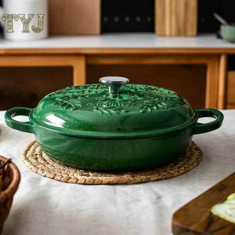 Кастрюля, Чугун, Эмаль, 3 л, 1 шт