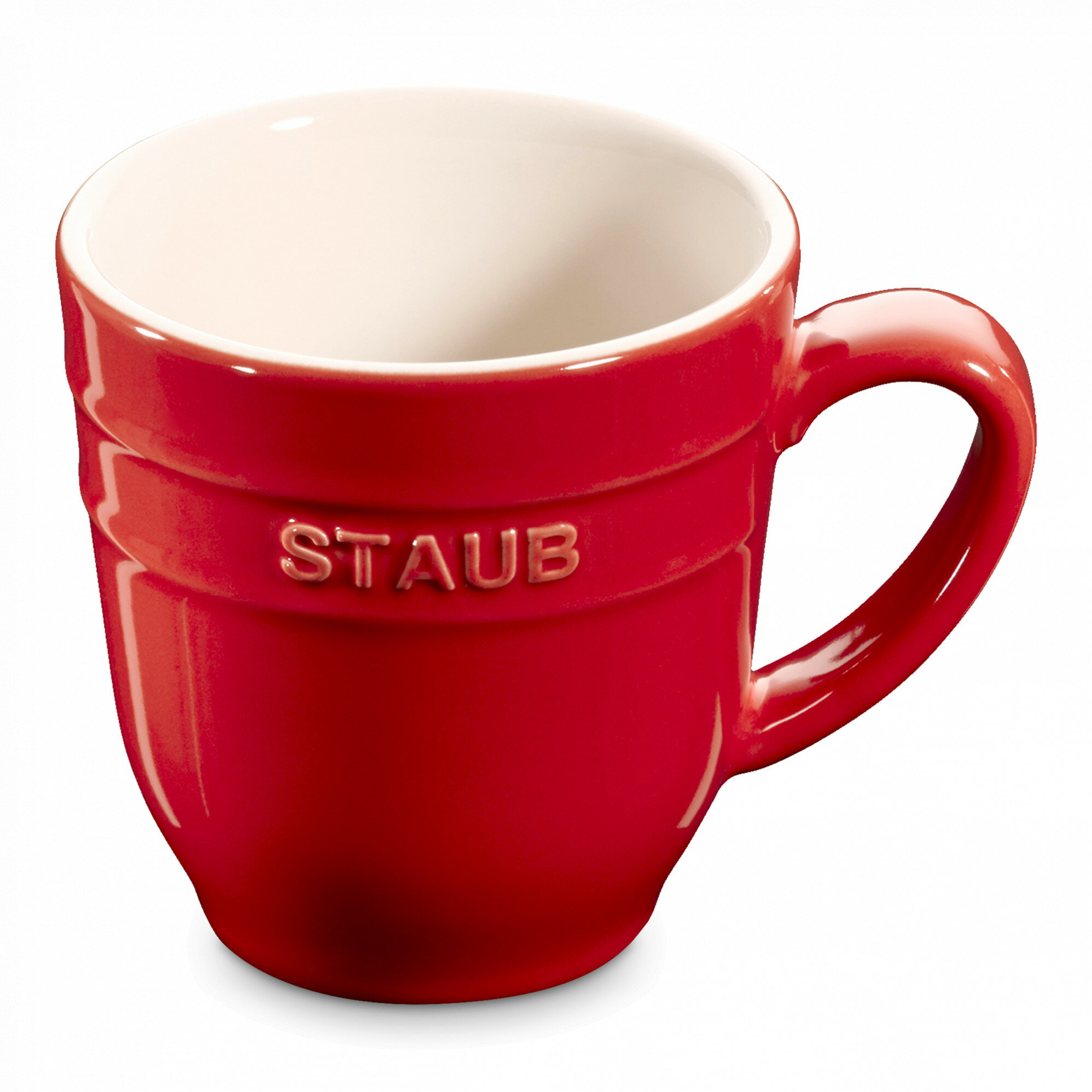Кружка STAUB Ceramics 40508-565 , 350мл, красная, французское качество