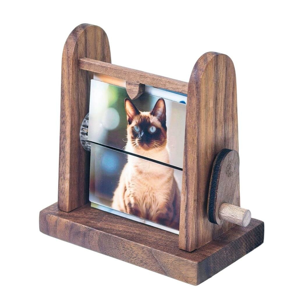 Фоторамка с ручным приводом