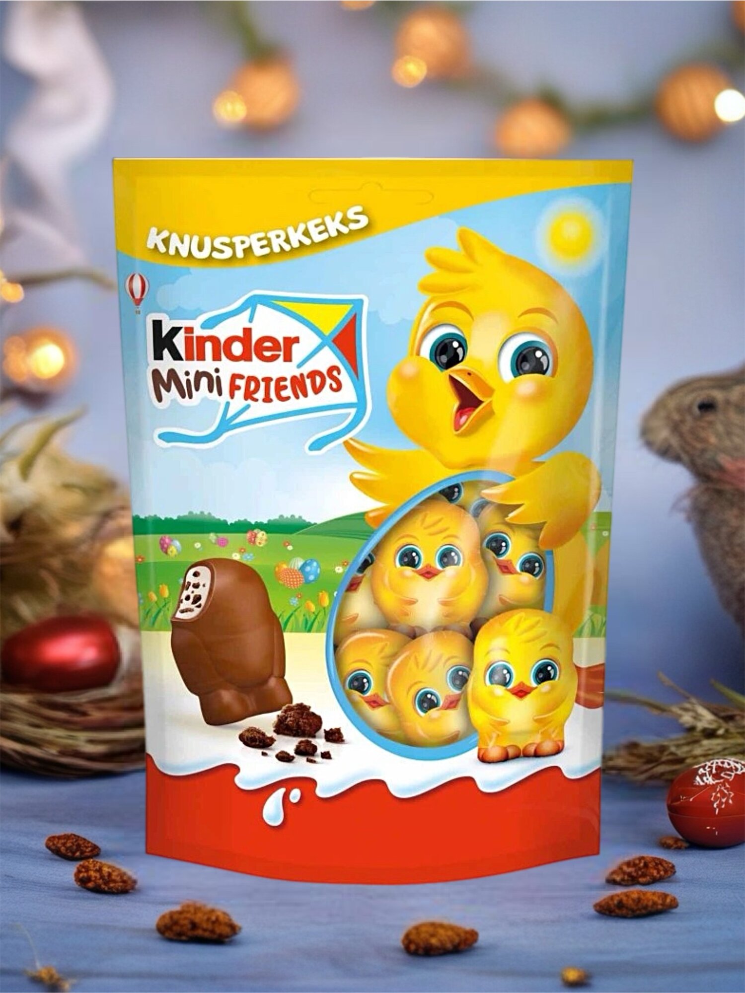Kinder Mini Friends Киндер Шоколадные Конфеты Друзья Цыплёнок, 122г (Германия)