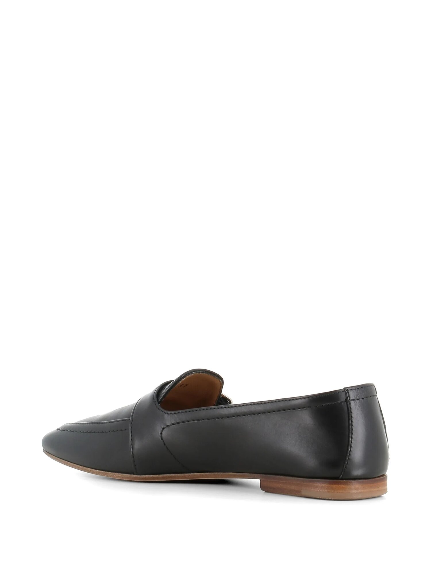 Лоферы HENDERSON BARACCO Buckle-strap loafers, размер 40, black/black — фото 1