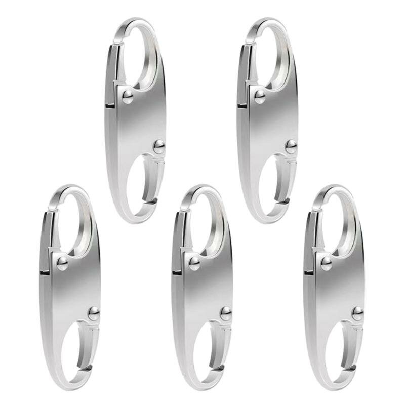 Застёжка-зажим для молний, Серебро