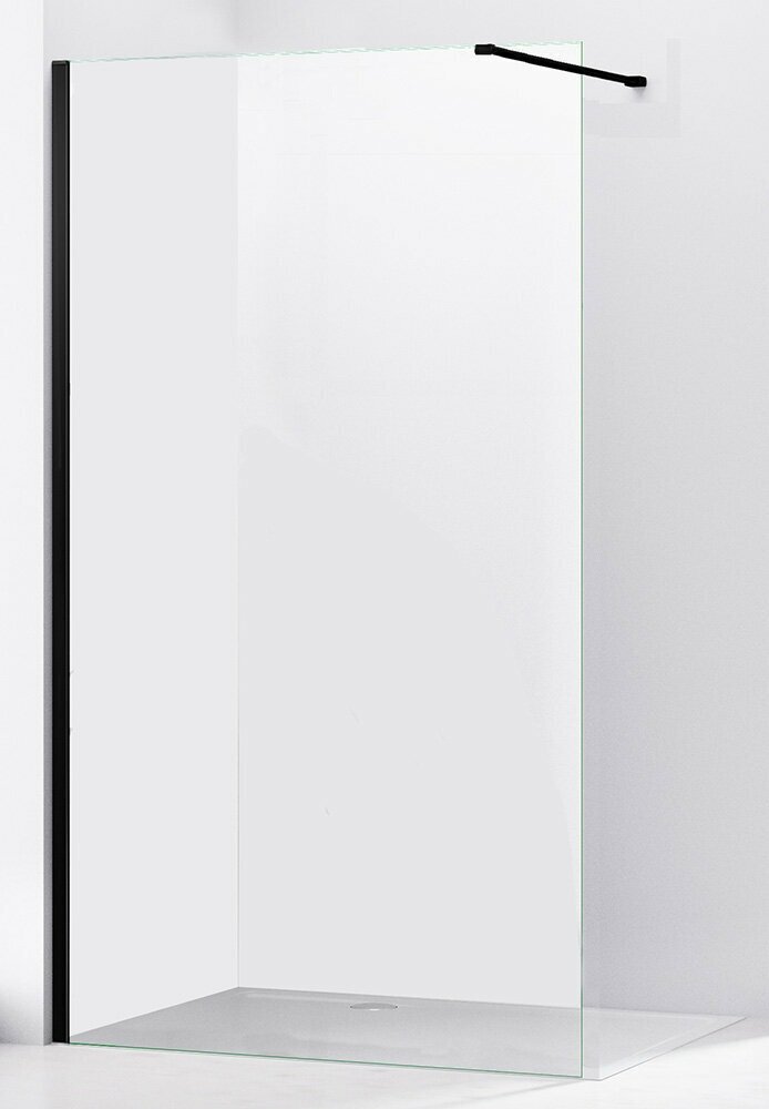 Душевая перегородка Abber Immer Offen AG61100B 100x200