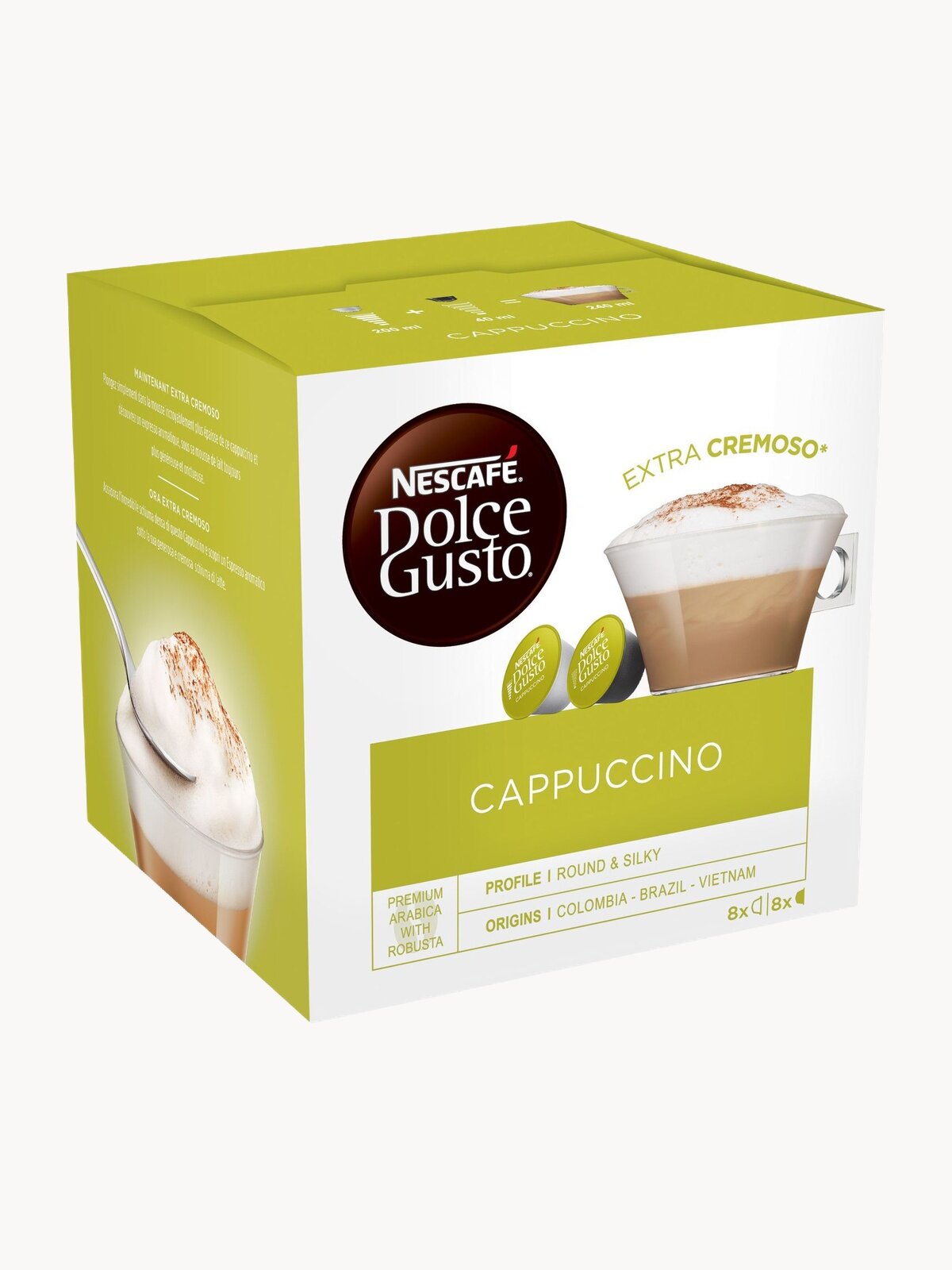 Кофе в капсулах Nescafe Dolce Gusto Cappucino 16 капсул