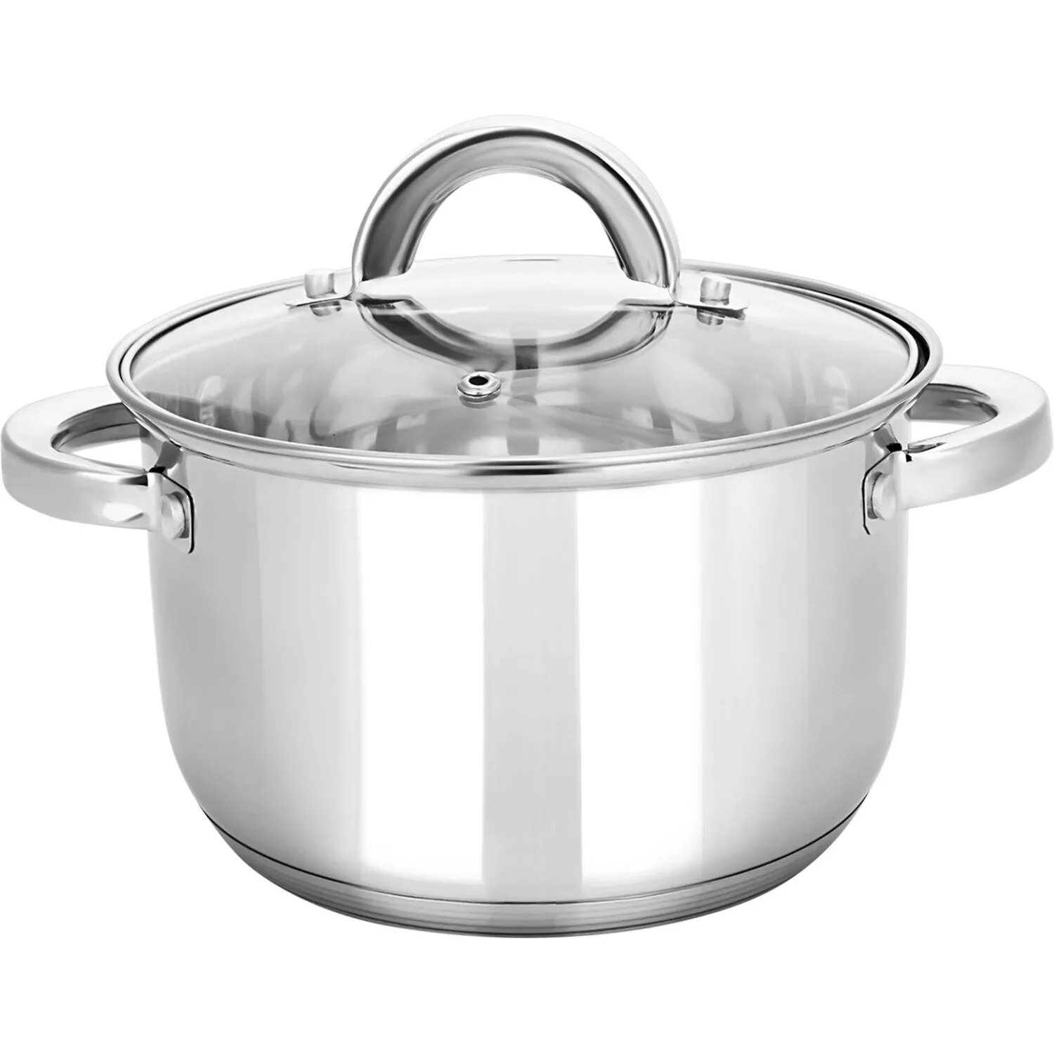 Кастрюля нерж Rondy 3.9л , D=21.5cм, SH07393