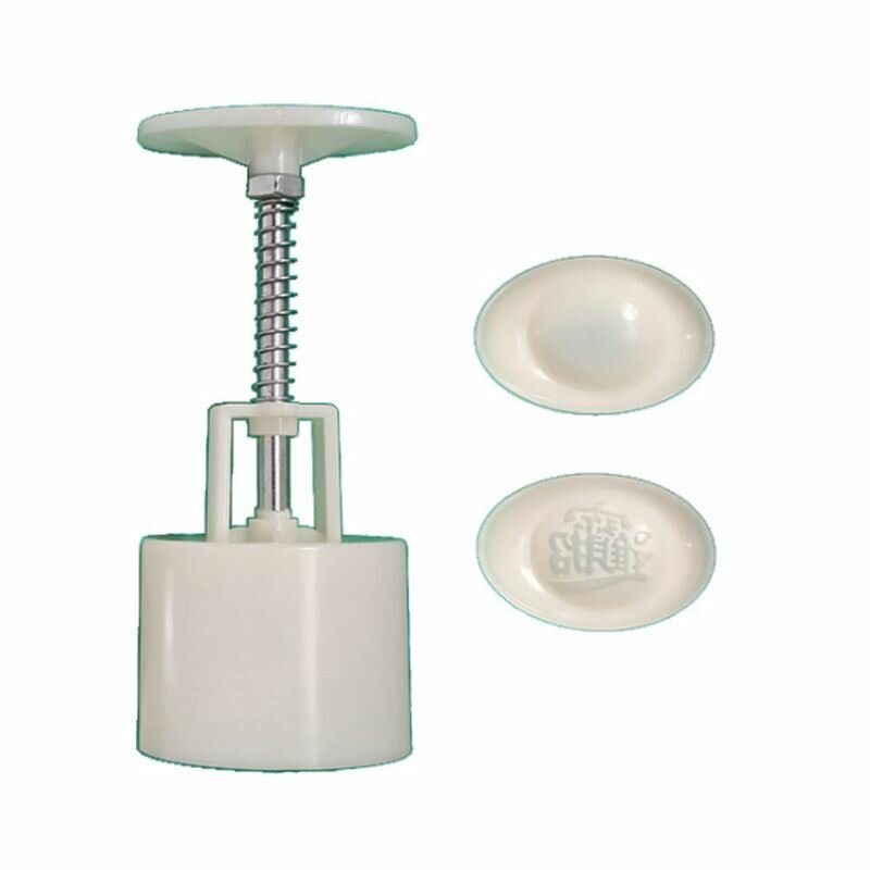 Форма для пластиковых лунных пряников в форме золотого слитка